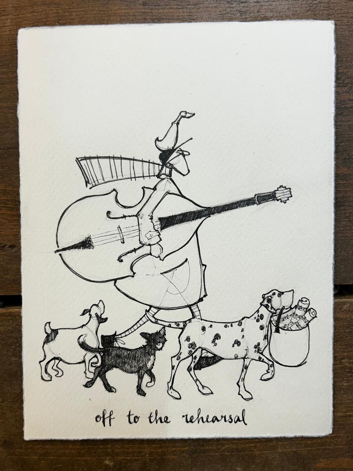 Original Drawings – Sam Toft and her Wonderful World of Mustard