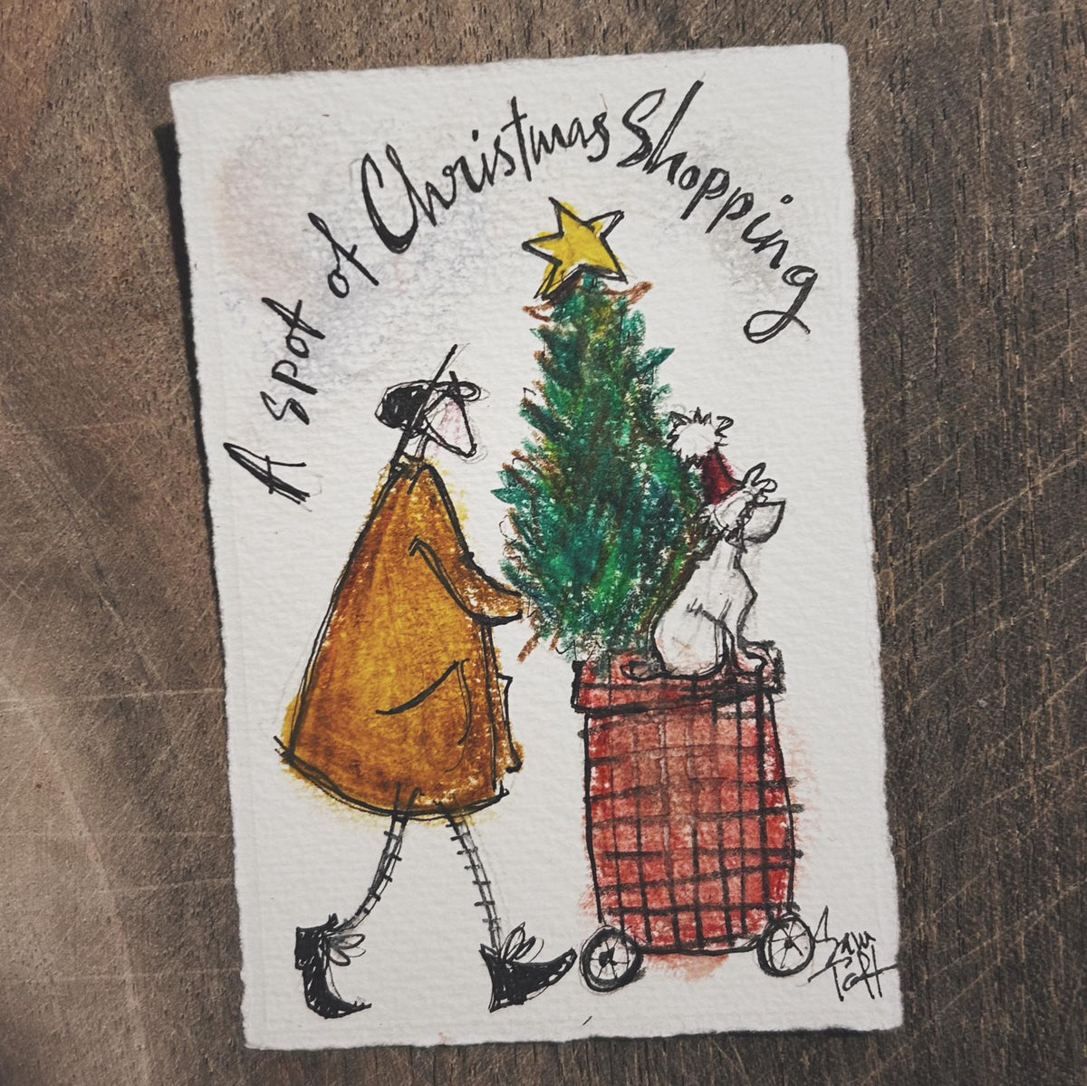 A Spot of Christmas Shopping – Sam Toft and her Wonderful World of Mustard