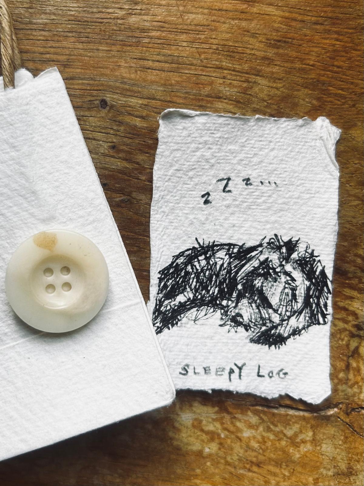 Sleepy Log – Sam Toft and her Wonderful World of Mustard