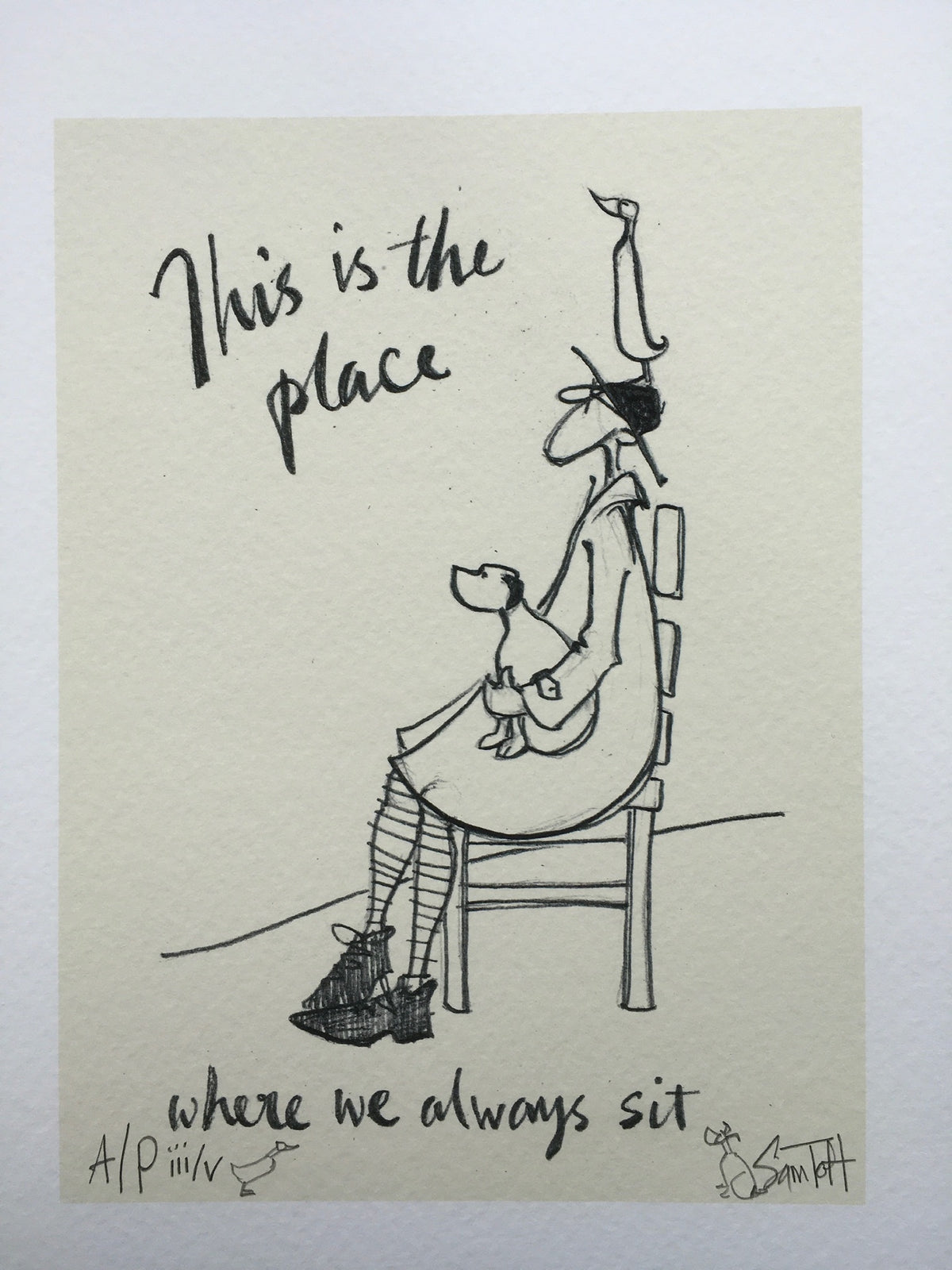 This Is the Place Where We Always Sit – Sam Toft and her Wonderful ...